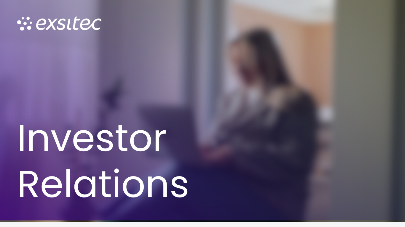 Investor relations | Exsitec Holding